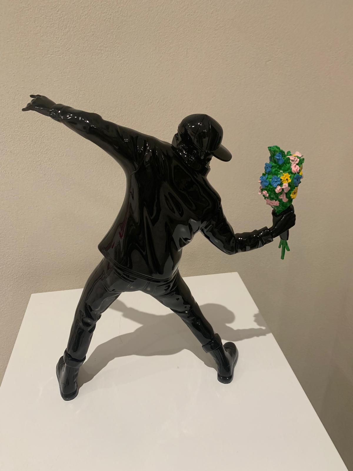 BANKSY - "Rage, the Flower Thrower", 2019 – 7 Art Gallery International